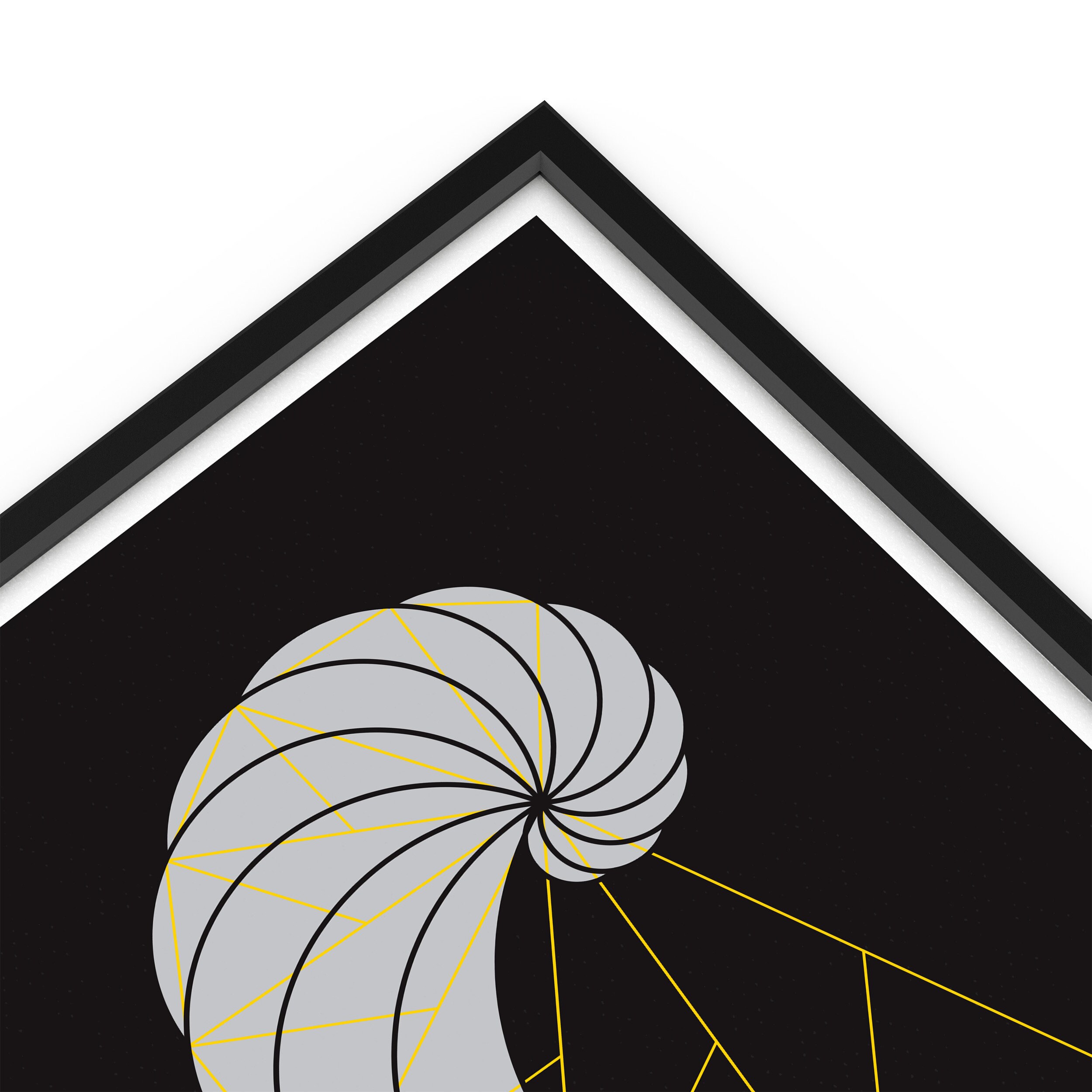 Fibonacci Spiral Wall Art Mathematics Poster Fibonacci | Etsy