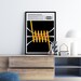 Electromagnetic Induction Print for College Decoration ...