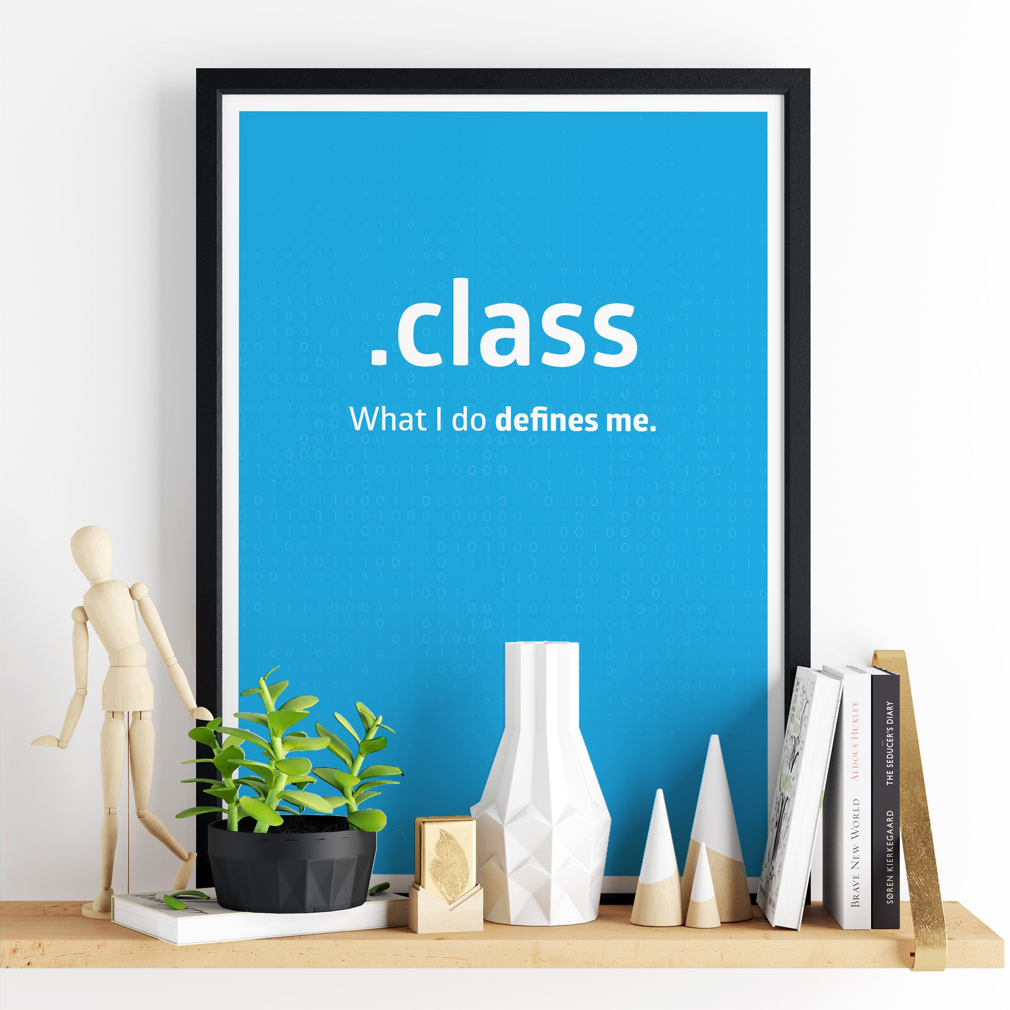 Coder Inspirational Quote Poster Web Designer Poster für Büro | Etsy