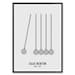 Isaac Newton Poster, Newton's Cradle Print, Gravity Print, Isaac Newton ...