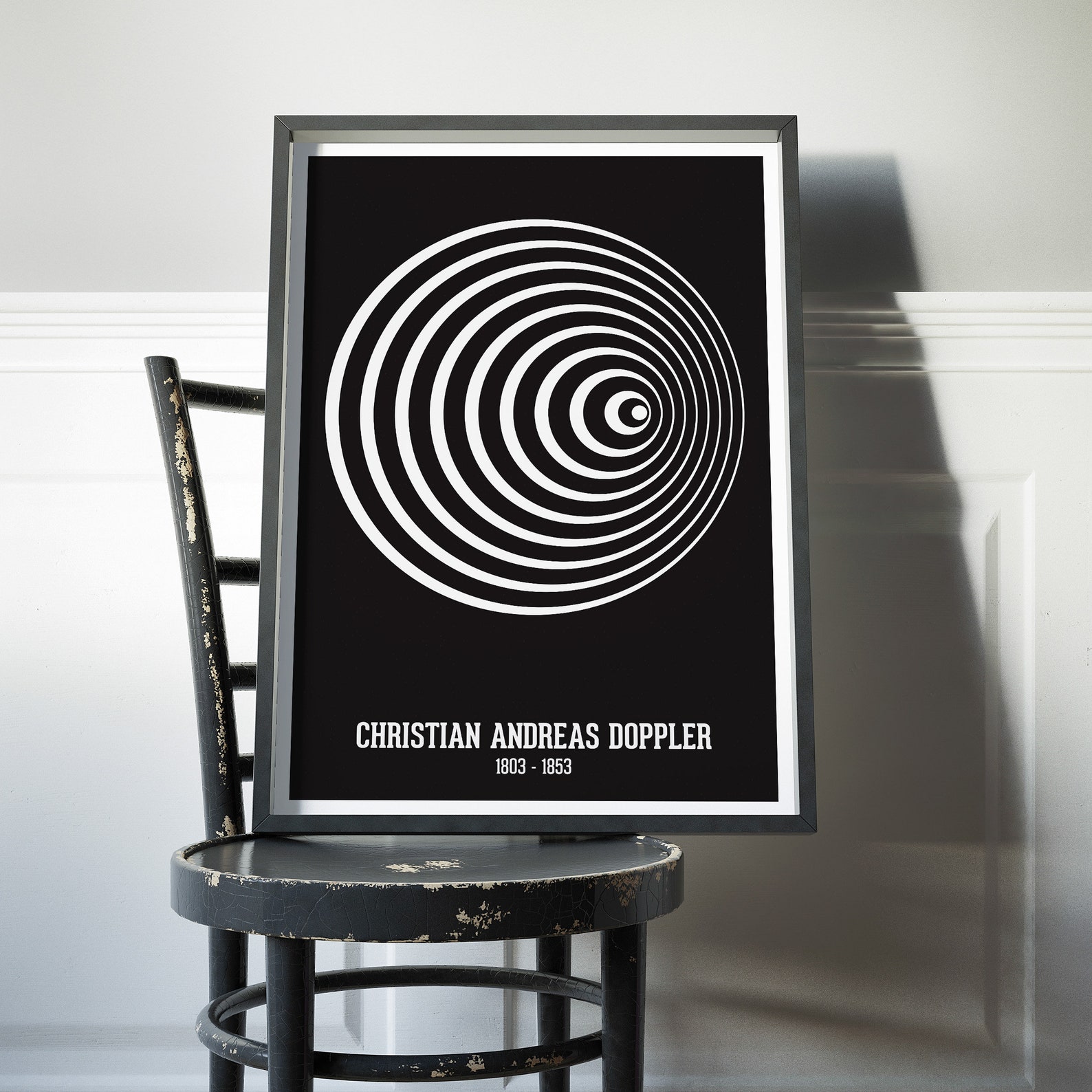 Doppler Effect Print Christian Doppler Poster Doppler Shift - Etsy