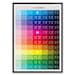 CMYK Color Spectrum Poster - Wall Art for Design Studios, Workspaces ...
