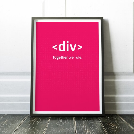 Inspirational Quote Print for Web Developers Gift Ideas for | Etsy