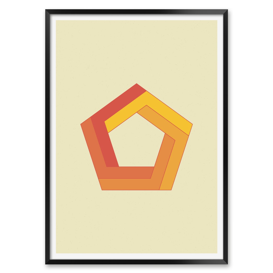 Comic Style Math Print Mathematics Art Illusion Poster for - Etsy