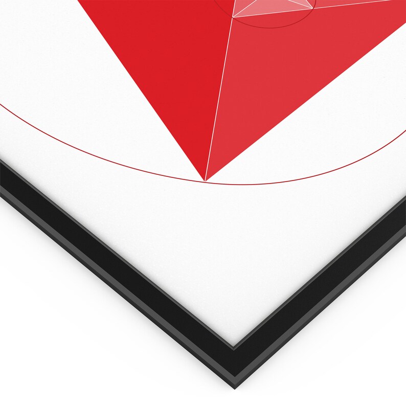 Fibonacci Triangle Print Golden Ratio Poster Golden Ratio - Etsy