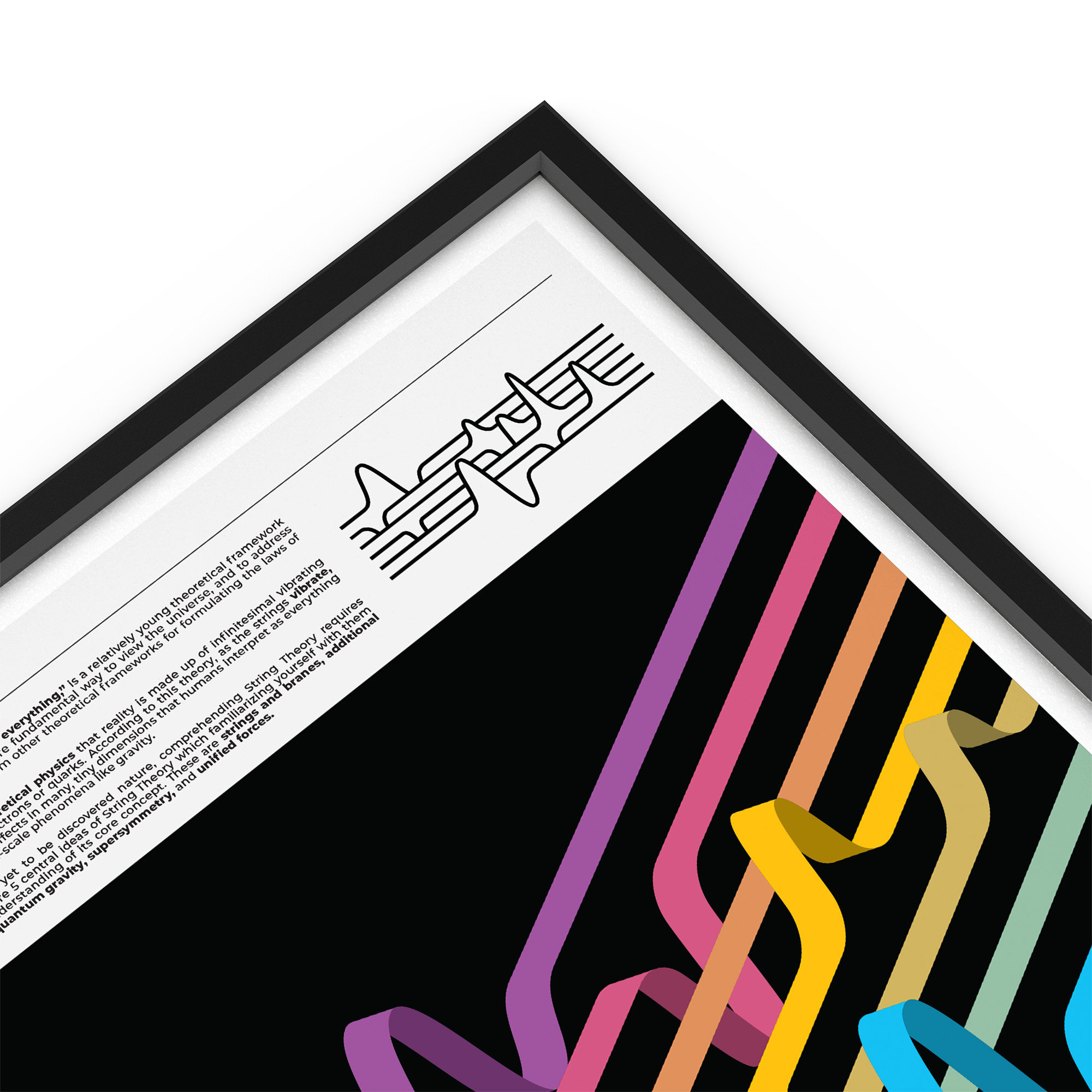 String Theory Art Print for Classrooms Theoretical Physics - Etsy