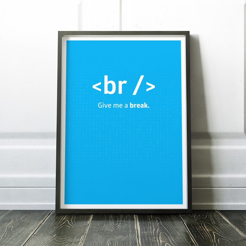 Web Developer Inspirational Quote Poster Web Designer Poster | Etsy