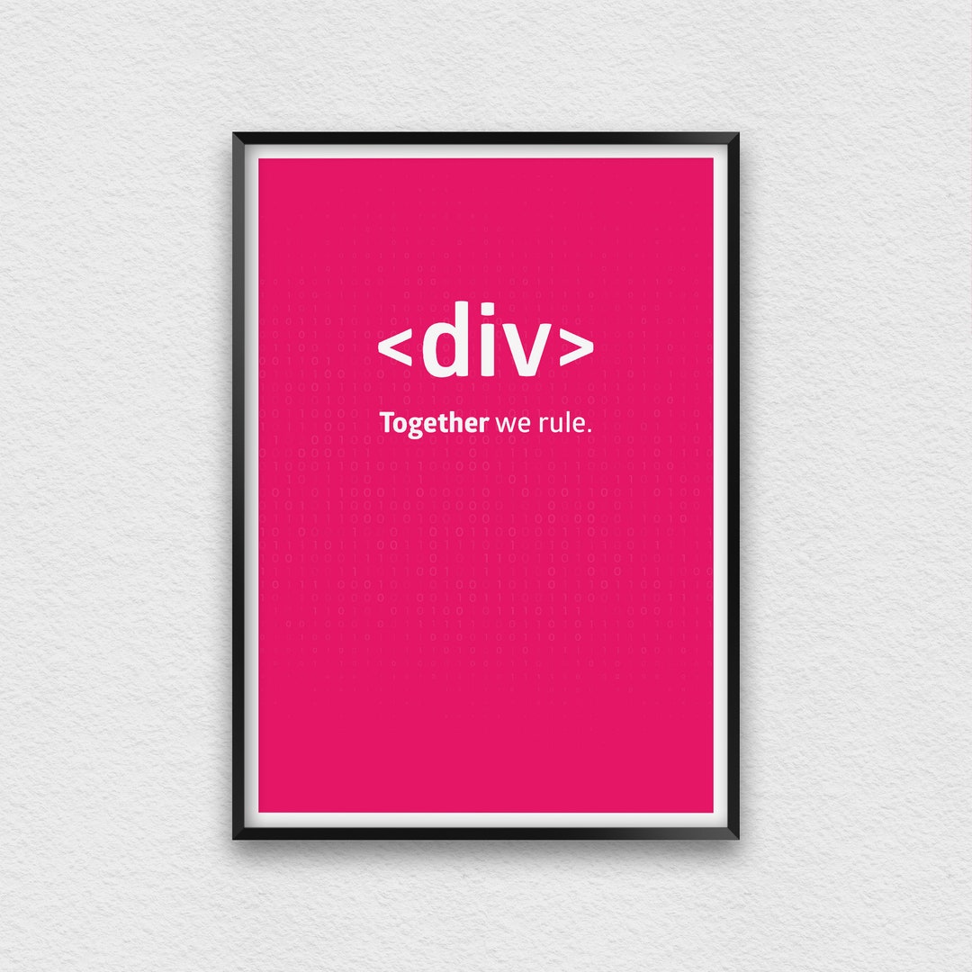 Inspirational Quote Print for Web Developers, Gift Ideas for Web ...