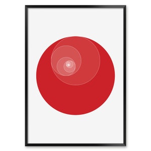 Golden Ratio Poster Pack, Set of 4 Prints With Fibonacci Spiral, Golden ...