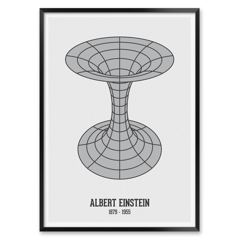 Albert Einstein Print Einstein Poster Science Wall Art - Etsy