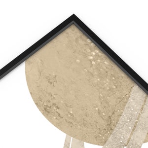 Saturn Poster With Marble Textures, Planets Poster Series, Universe ...