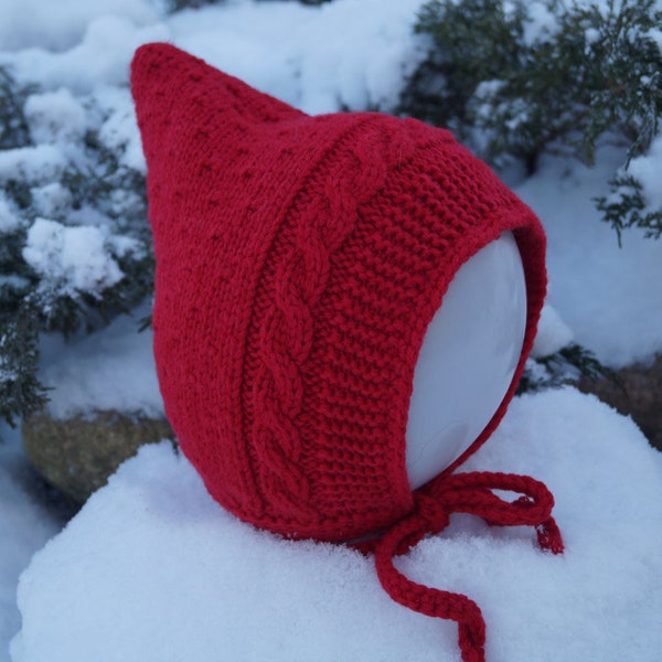 Knit Baby Pixie Hat - Etsy