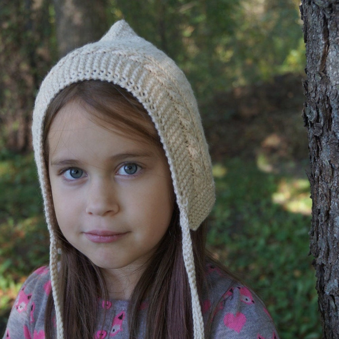 Knitted Pixie Bonnet.baby/toddler/child/teens/adult Pixie - Etsy
