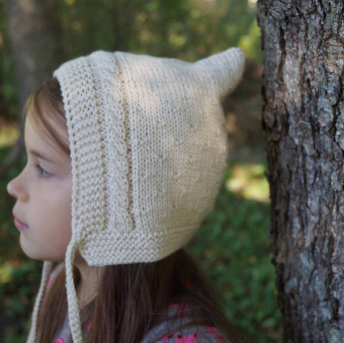 Knitted Pixie Bonnet.baby/toddler/child/teens/adult Pixie - Etsy