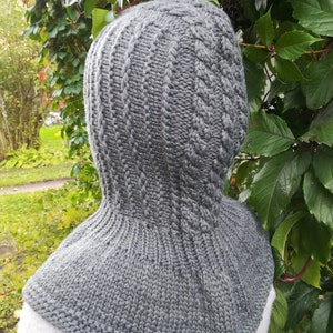 Kids Balaclava.grey Child Balaclava. Merino Wool Balaclava. Baby ...