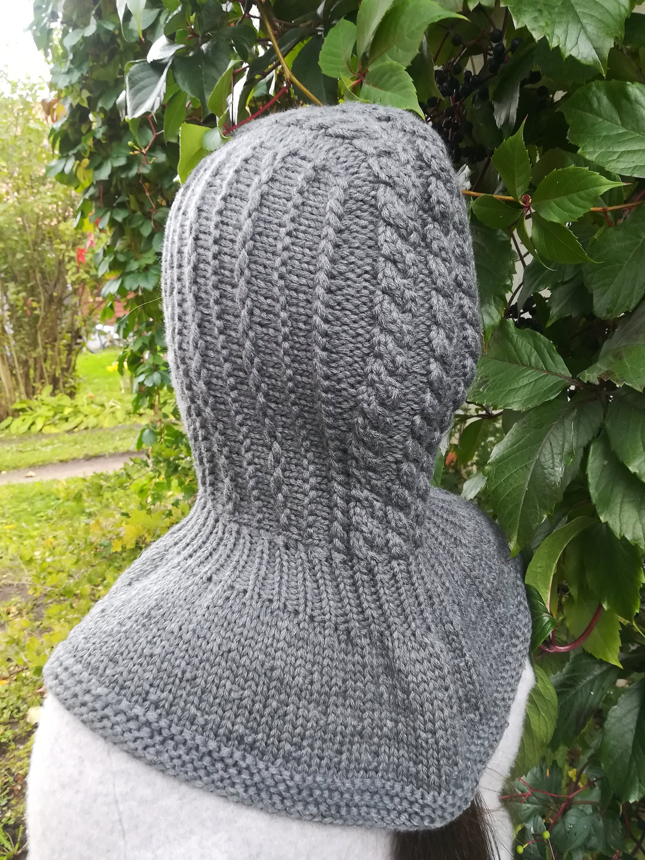 Kids Balaclava.grey Child Balaclava. Merino Wool Balaclava. - Etsy