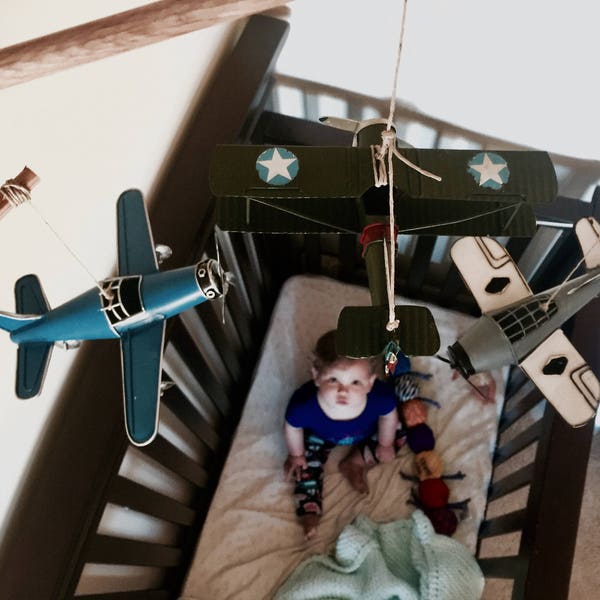 Airplane Mobile - Etsy