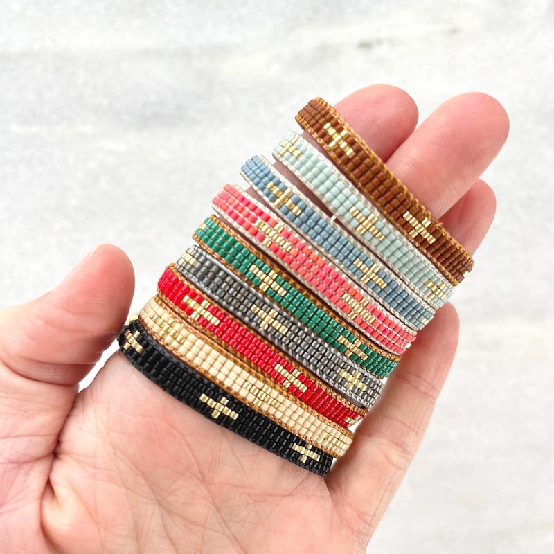 Seed Bead Bracelet - Etsy