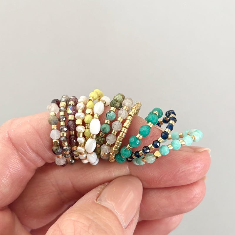 Seed Bead Ring - Etsy