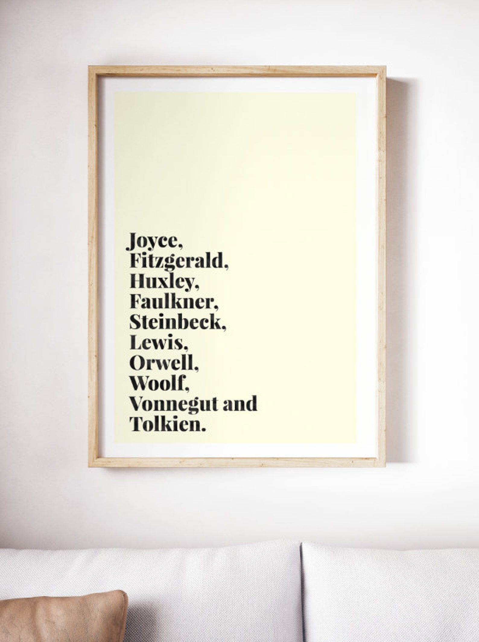 Printable Author Posters Gift for Authors Literary Gifts - Etsy