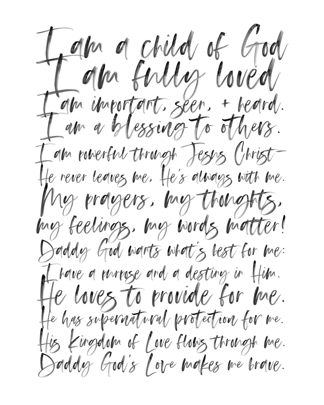 Printable Art - Instant Download - Jesus Print - Christian Print ...