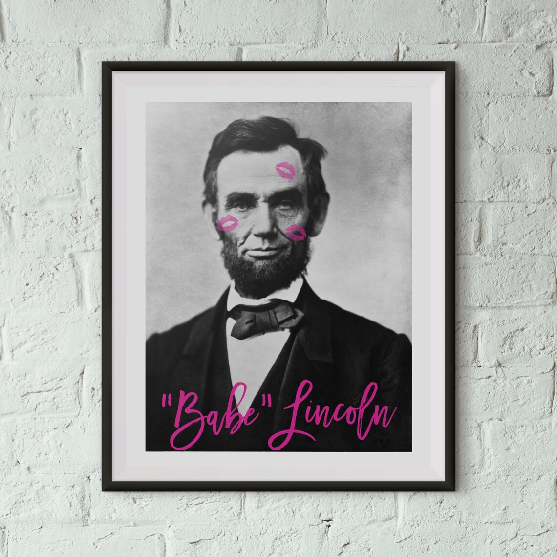 Printable Art Instant Download Abraham Lincoln Print - Etsy