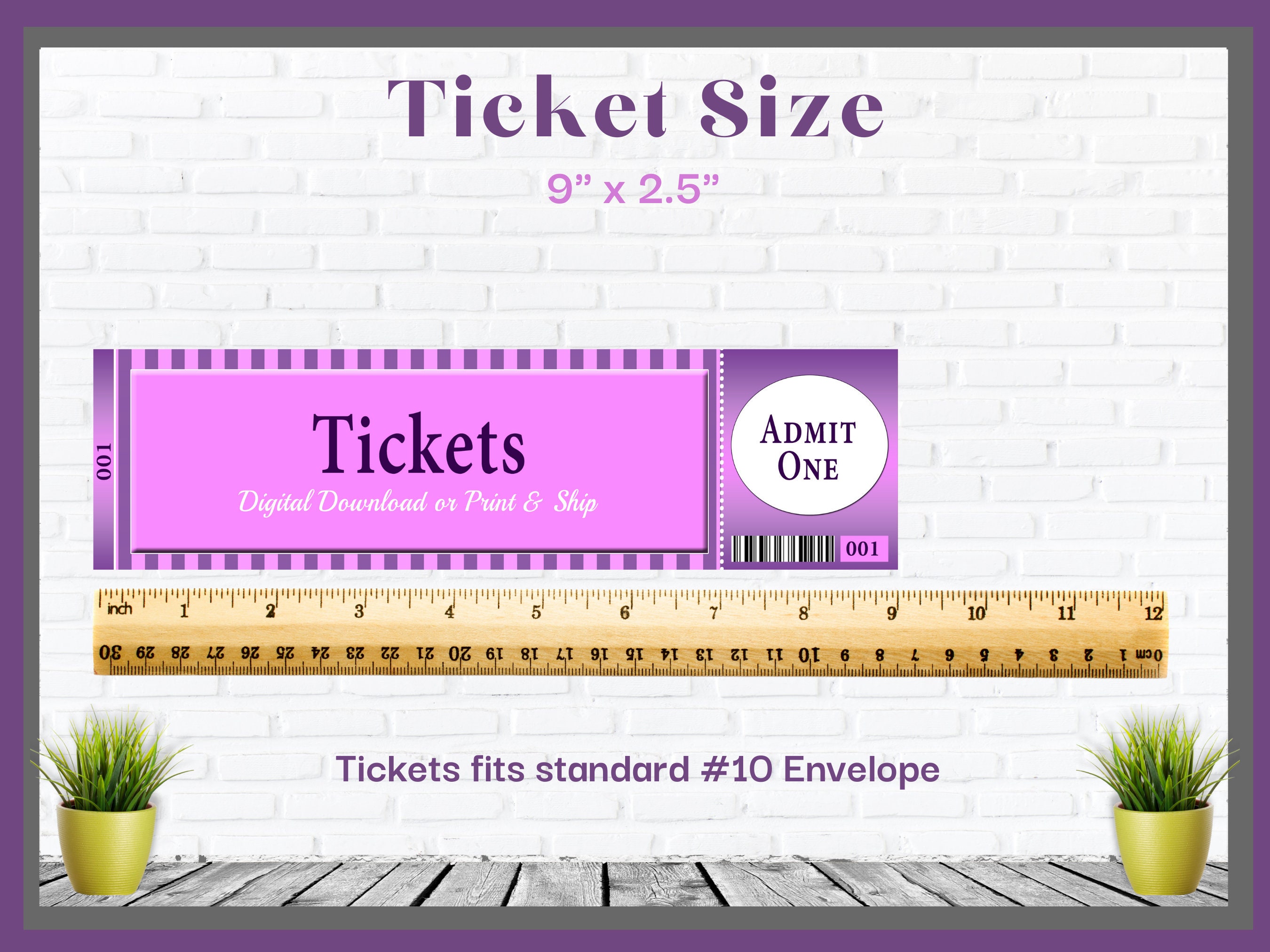 Sequential Numbering of Tickets Add-on for Raffle Drawings, Enter to ...
