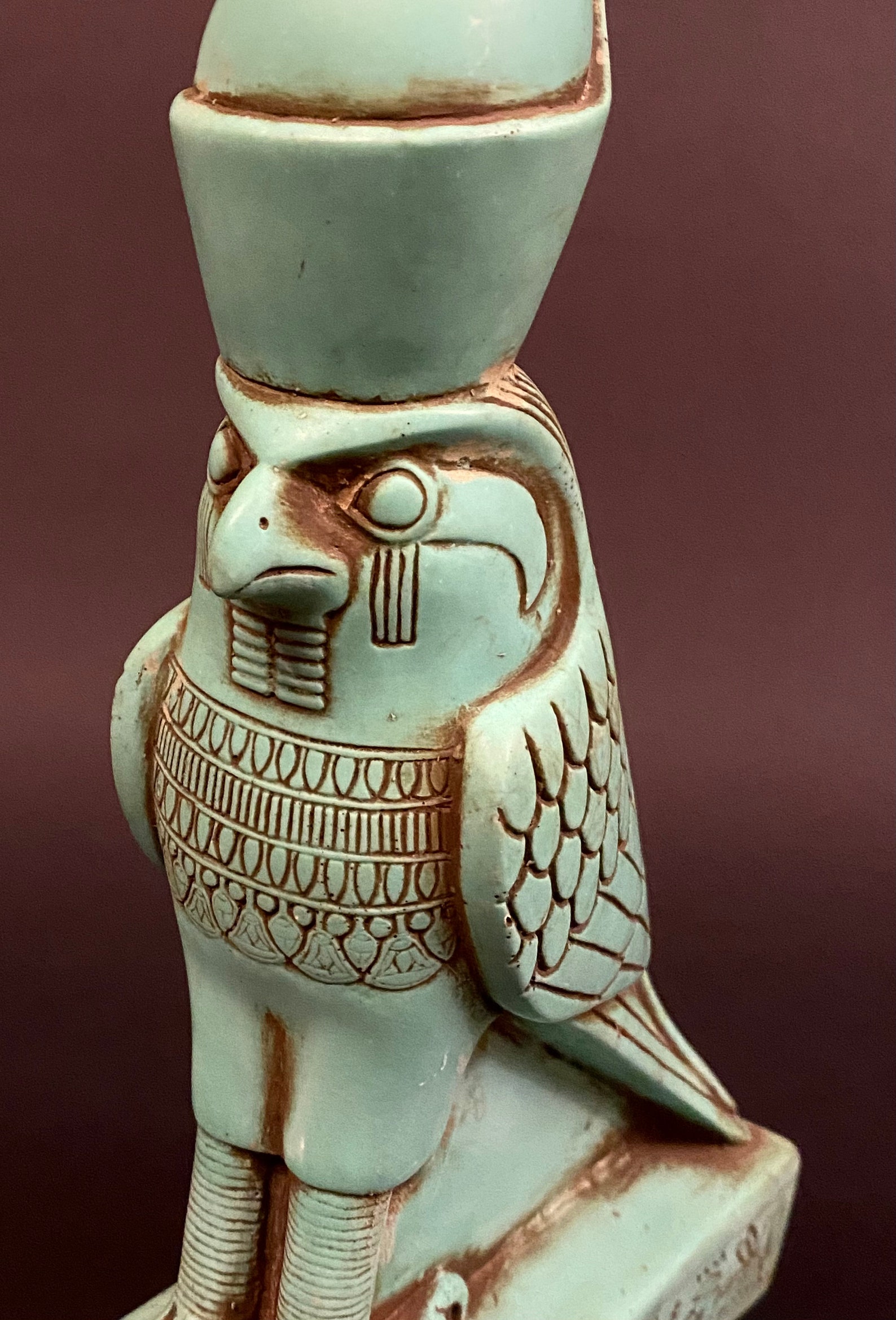 Huge Gorgeous Commemorative Egyptian God Horus as Flacon | Etsy