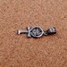 Egyptian Solid Silver Hallmarked Life Key Ankh With Scarab Pendant ...