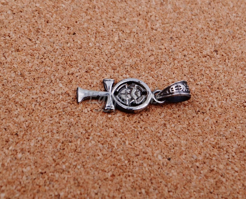 Egyptian Solid Silver Hallmarked Life Key Ankh With Scarab | Etsy