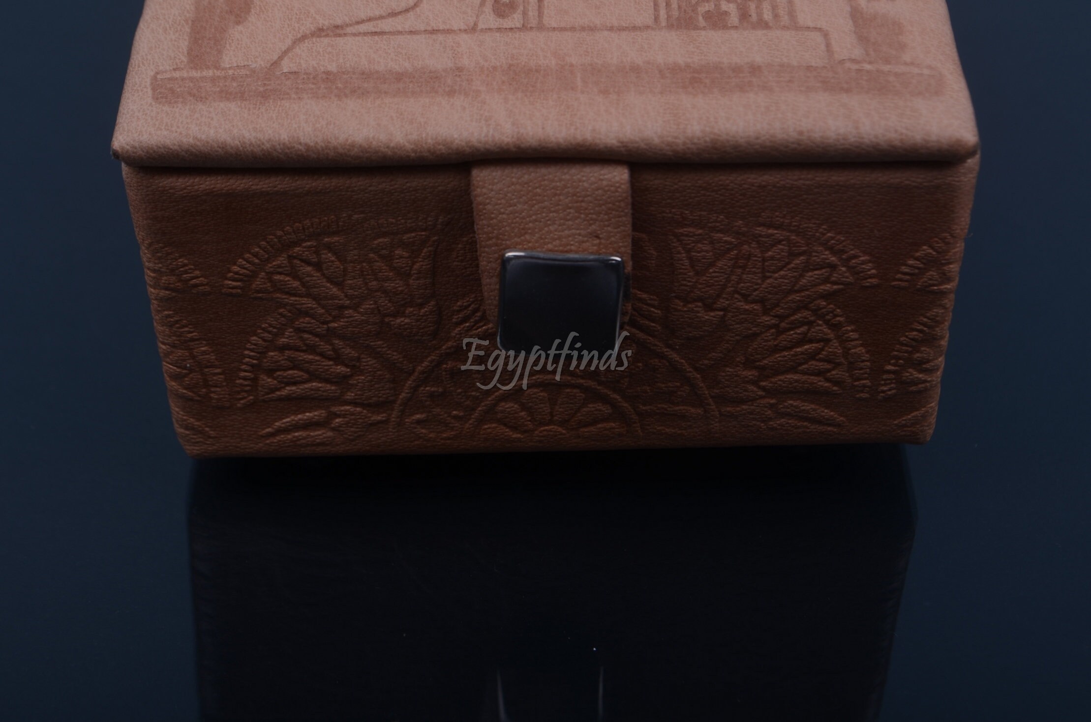 Amazing Egyptian Osiris Genuine Leather Jewelry Treasure Box | Etsy