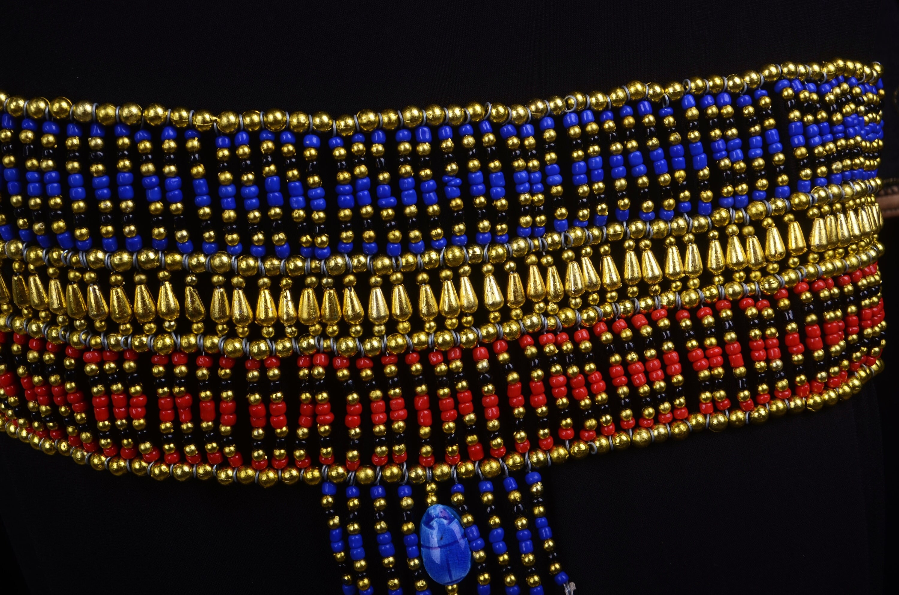 Beautiful Egyptian Scarab Beaded Cleopatra Belt - Etsy