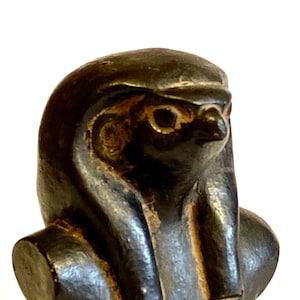 Superb Ancient Egyptian Horus Falcon on Hieroglyphic Base Commemorative ...