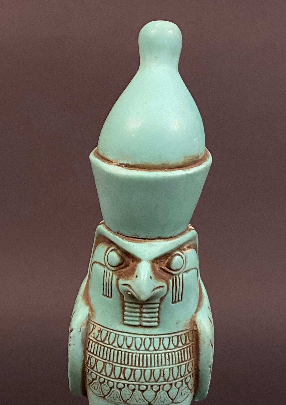 Huge Gorgeous Commemorative Egyptian God Horus as Flacon | Etsy