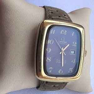 OMEGA GENEVE Dynamic TV Watch in Omega Box - Etsy