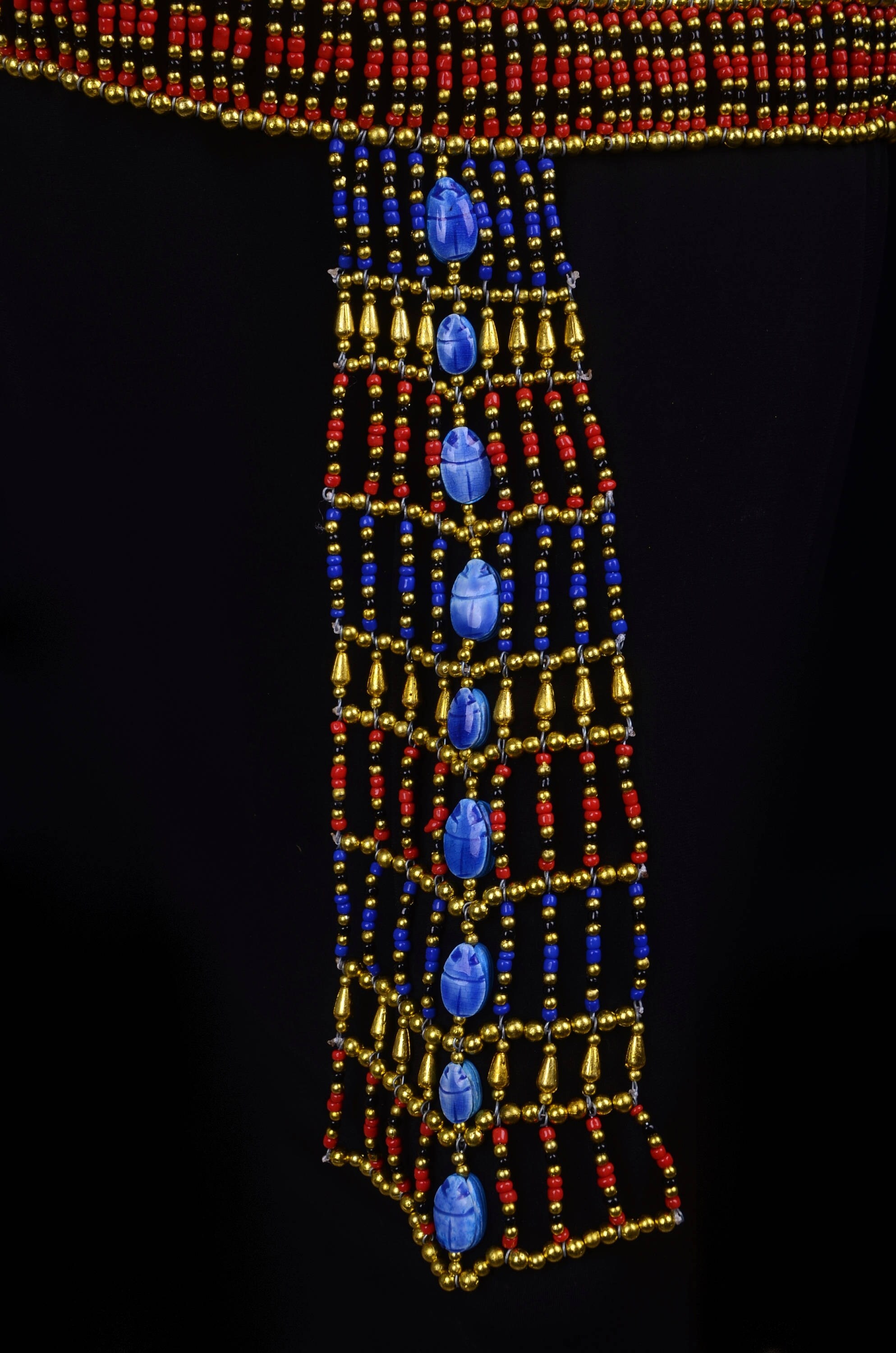 Beautiful Egyptian Scarab Beaded Cleopatra Belt - Etsy