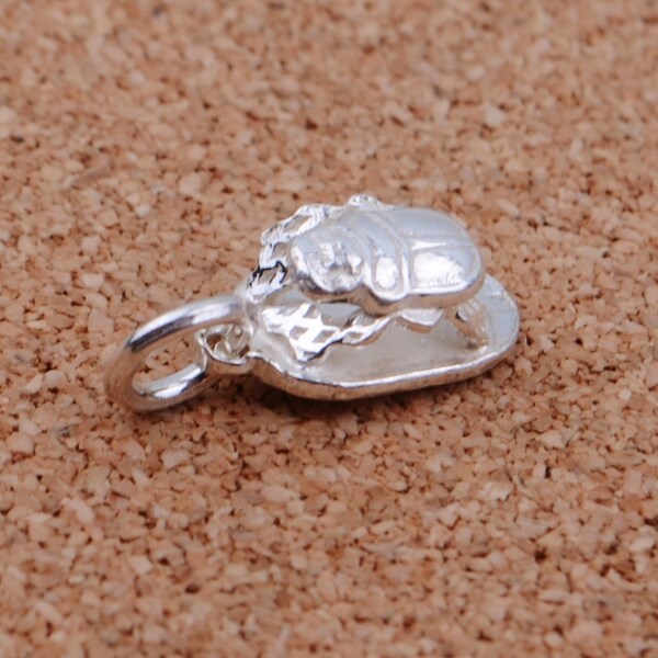 Silver Scarab - Etsy