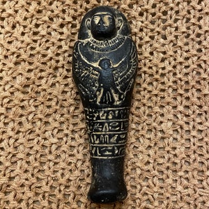 Unique Rare Group of 3 Aswan Clay Pottery Ancient Egyptian Ushabti ...