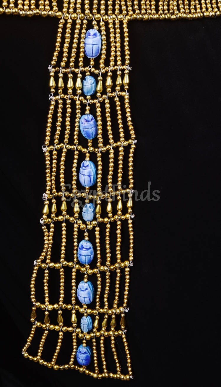 Beautiful Egyptian Golden Scarab Beaded Cleopatra Belt - Etsy