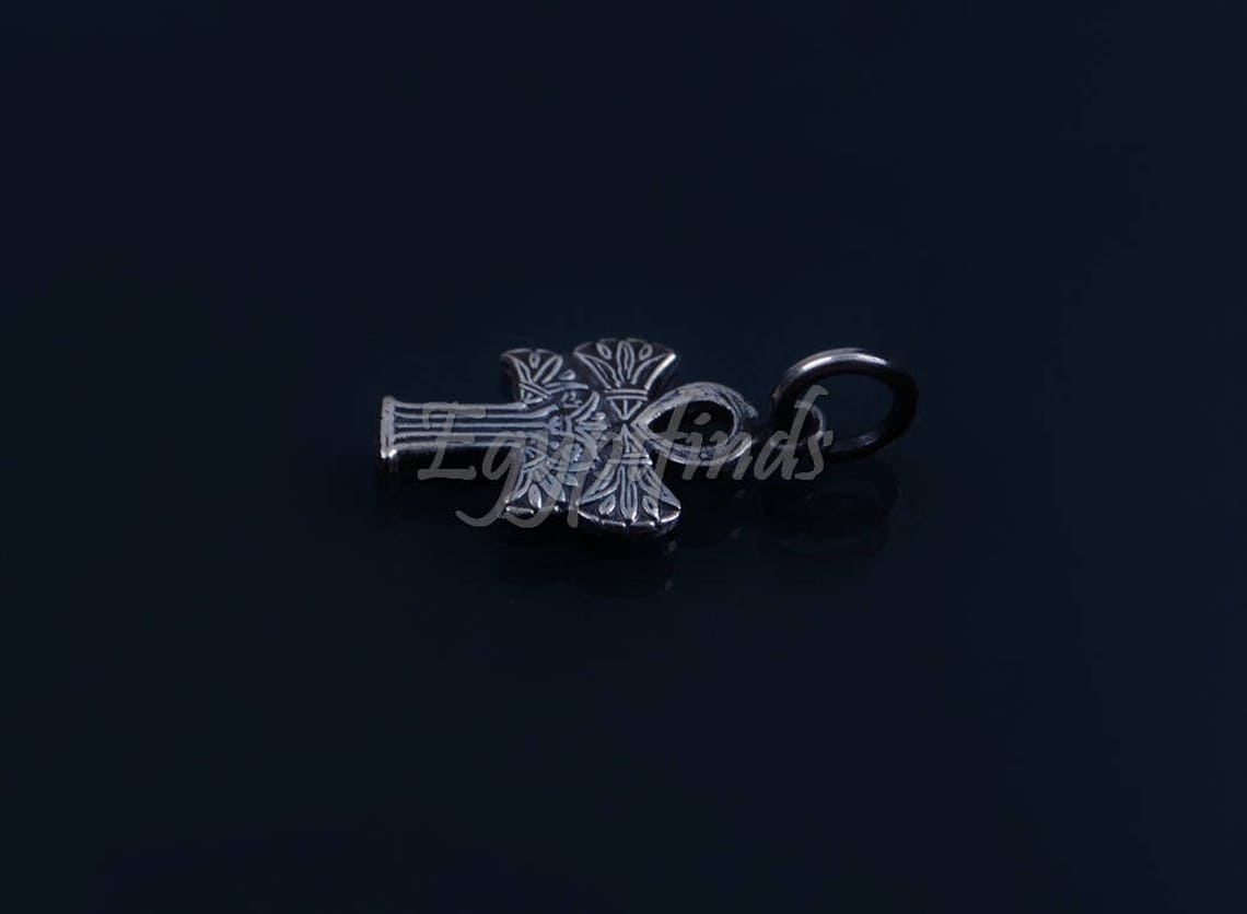 Egyptian Solid Silver Hallmarked Key of Life Ankh Life Key | Etsy