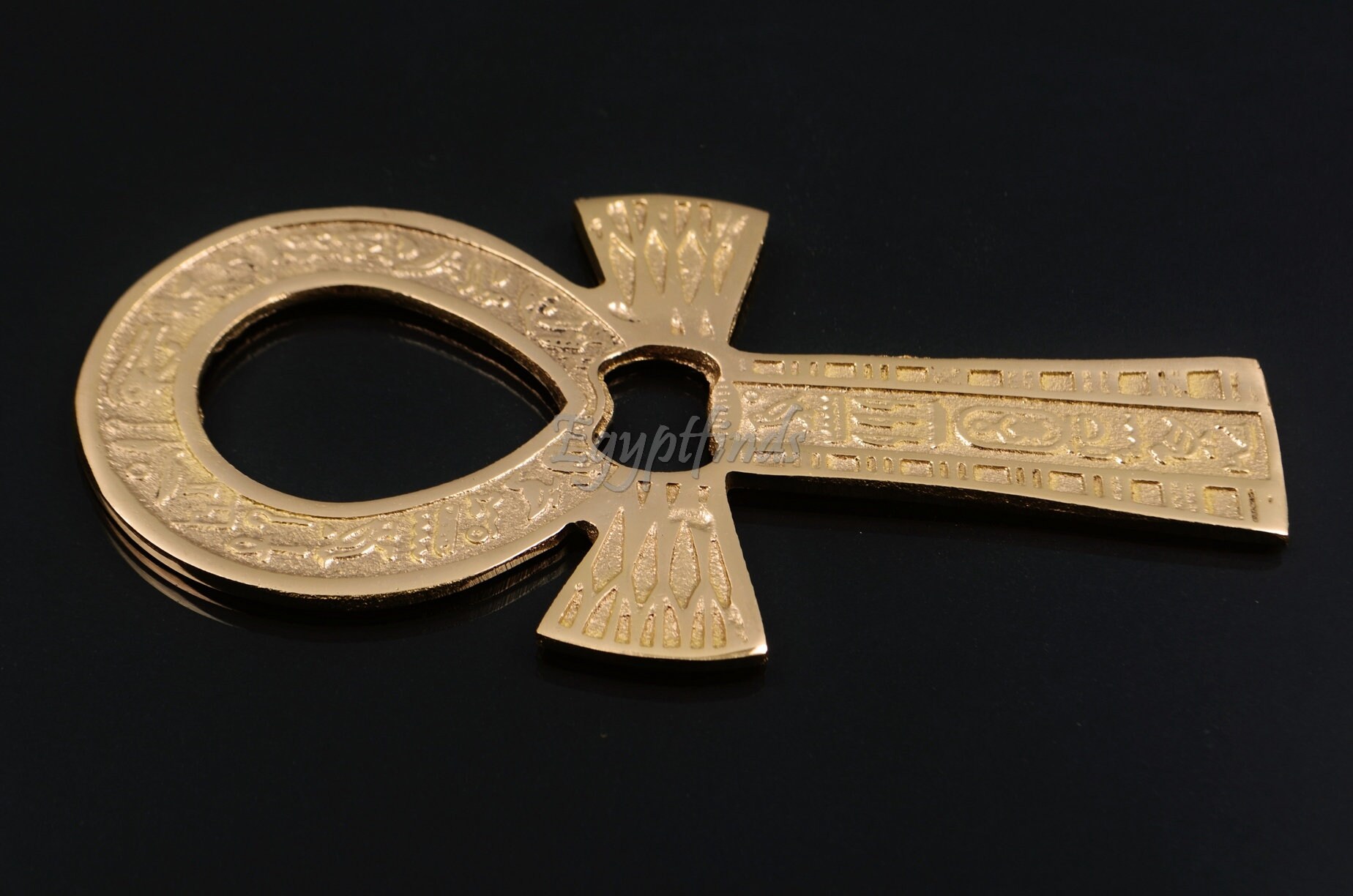 Egypt Brass Ankh Life Key Key of Life Cross Wall Hanging | Etsy