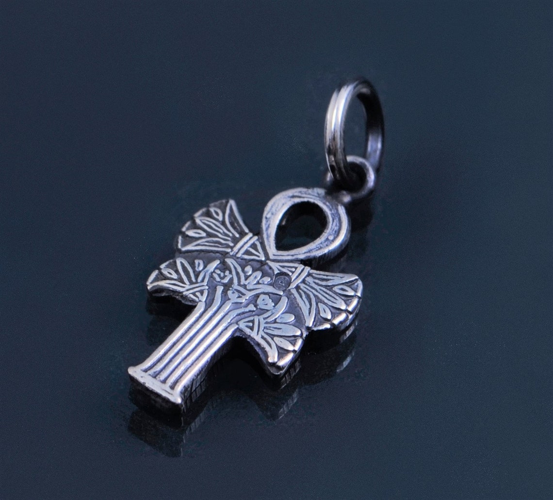 Egyptian Solid Silver Hallmarked Key of Life Ankh Life Key - Etsy