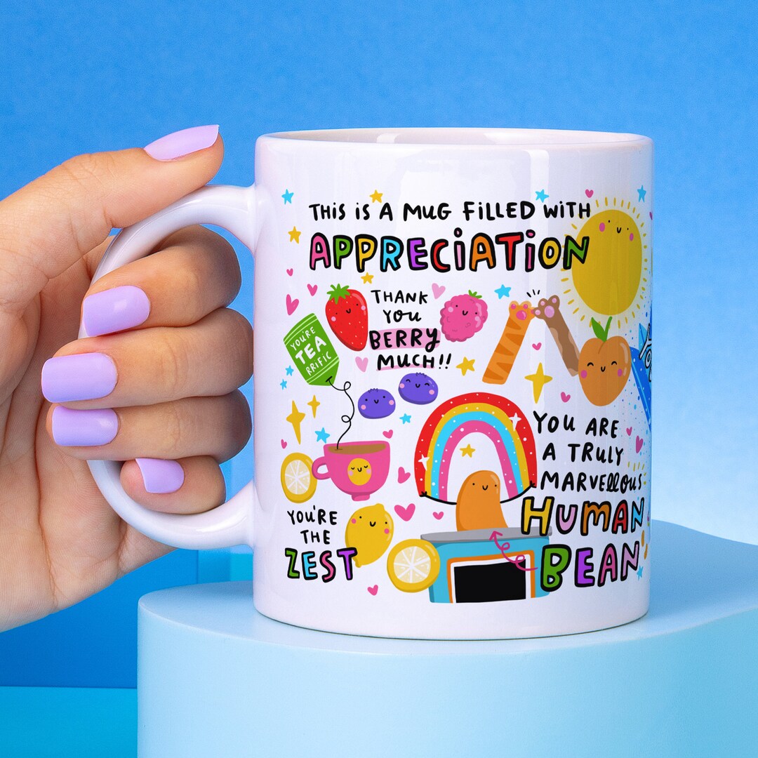 Mug of Appreciation - This is A Mug Filled With Appreciation , Funny ...