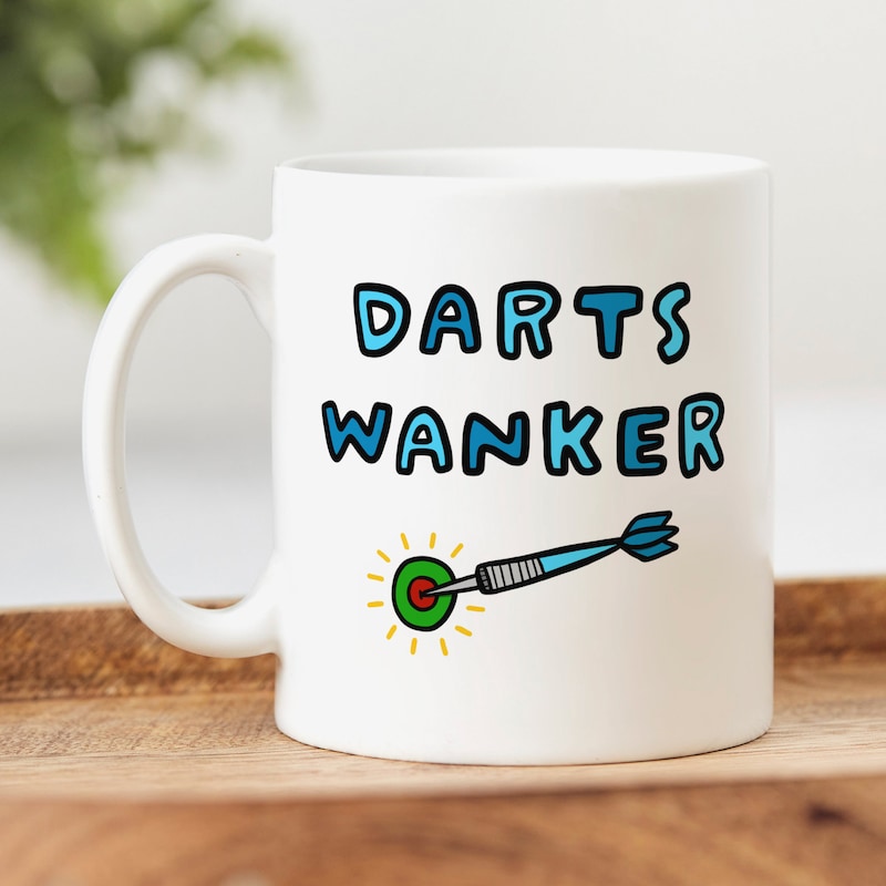 Personalised Mugs Darts - Etsy UK