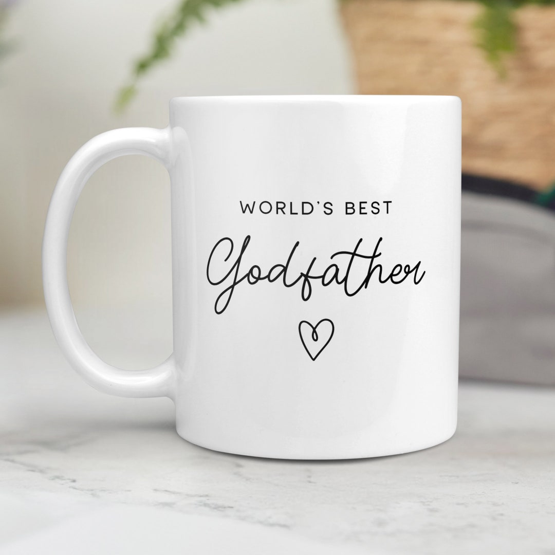 World's Best Godfather Mug Personalised Godfather Gift - Etsy