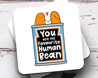 My Favourite Favorite Human Hooman Bean, Funny Anniversary Gift ...