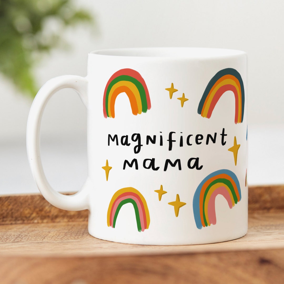 Magnificent Mama Mug - Mum Mug, New Mummy Gift, Friendship Gift, for ...