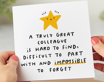 A Truly Great Manager is Hard to Find Manager Thank You Card ...