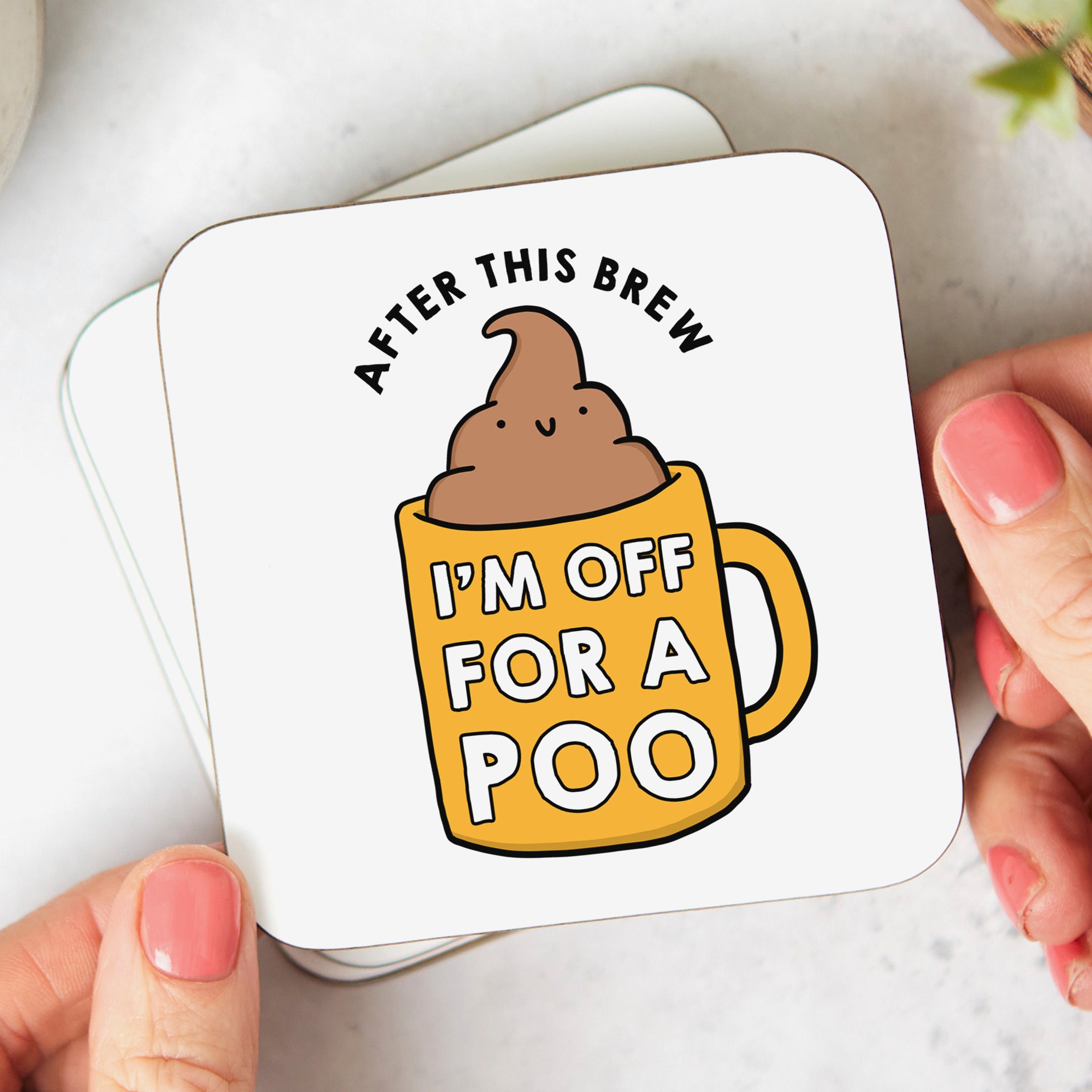After This Brew I'm off for A Poo Mug - Funny Gift Mug, Rude, Cheeky ...