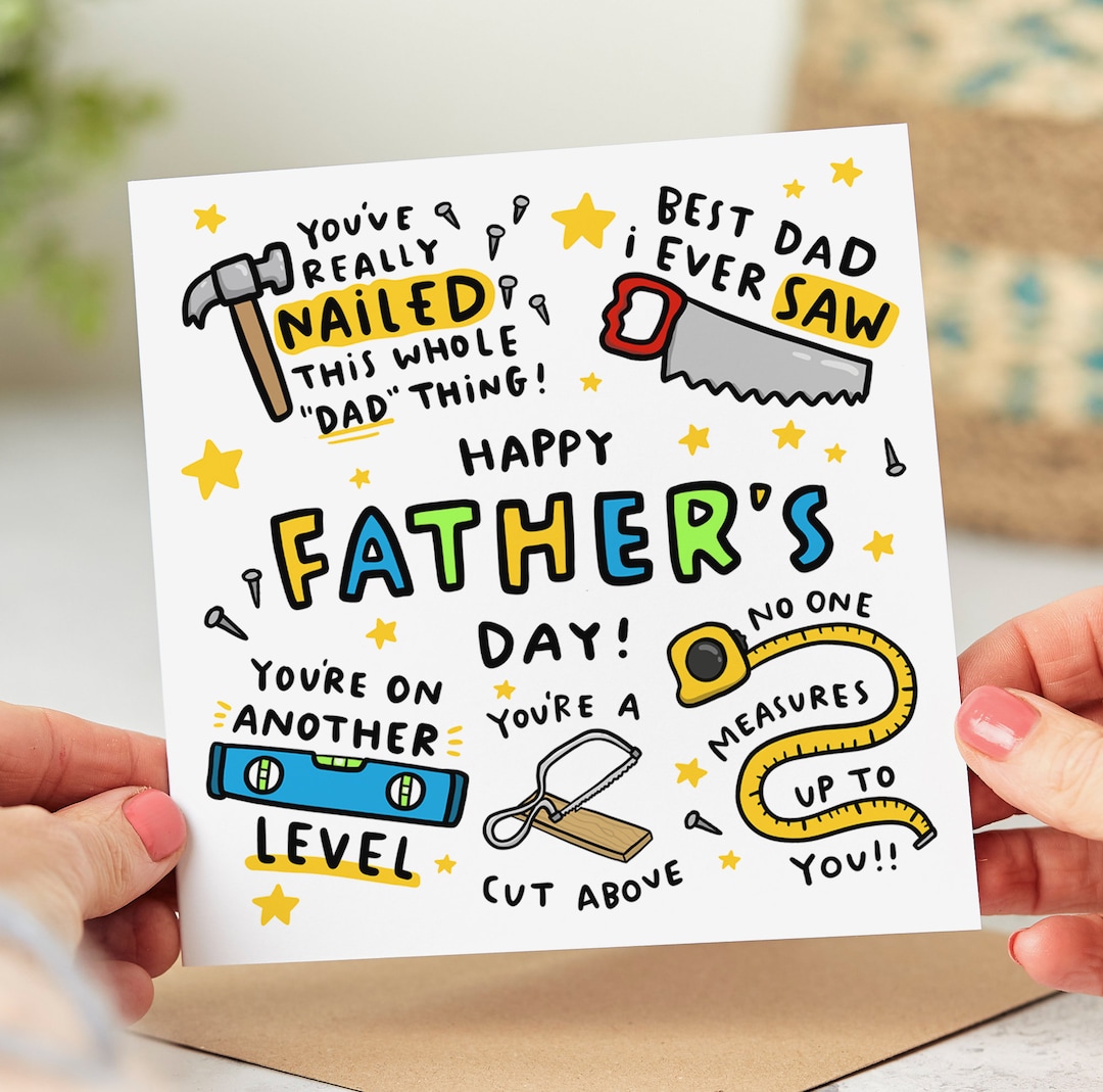 Funny Father's Day Card, Best Dad Card, No One Measures up to You ...